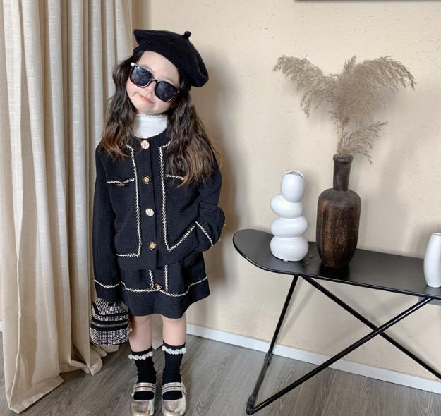 【2点セット】2022秋冬新作 子供服 ベビー服 アパレル 長袖 コート+ショートスカート 女の子 シルヴィ株式会社 問屋・仕入れ・卸・卸売の ...
