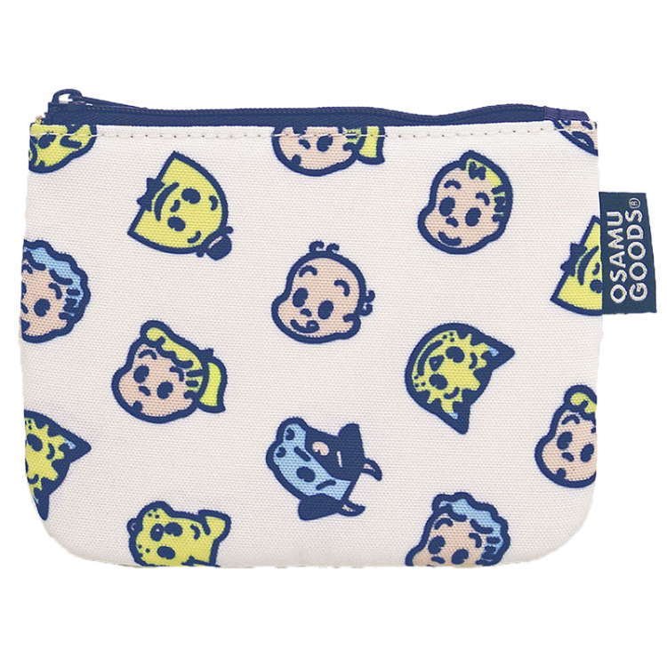 オサムグッズ ティッシュポーチ フェイス柄BL 170576-22 雑貨のFULTAC（フルタック） 問屋・仕入れ・卸・卸売の専門【仕入れならNETSEA】