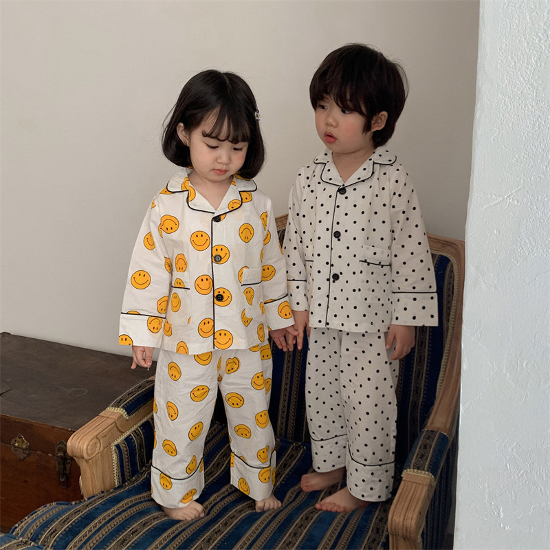 2022年春秋新作★子供服★男女兼用 コットン ツーピース 長袖 パジャマ★80cm-130cm Lateru_Baby 問屋・仕入れ・卸・卸売の専門【仕入れならNETSEA】