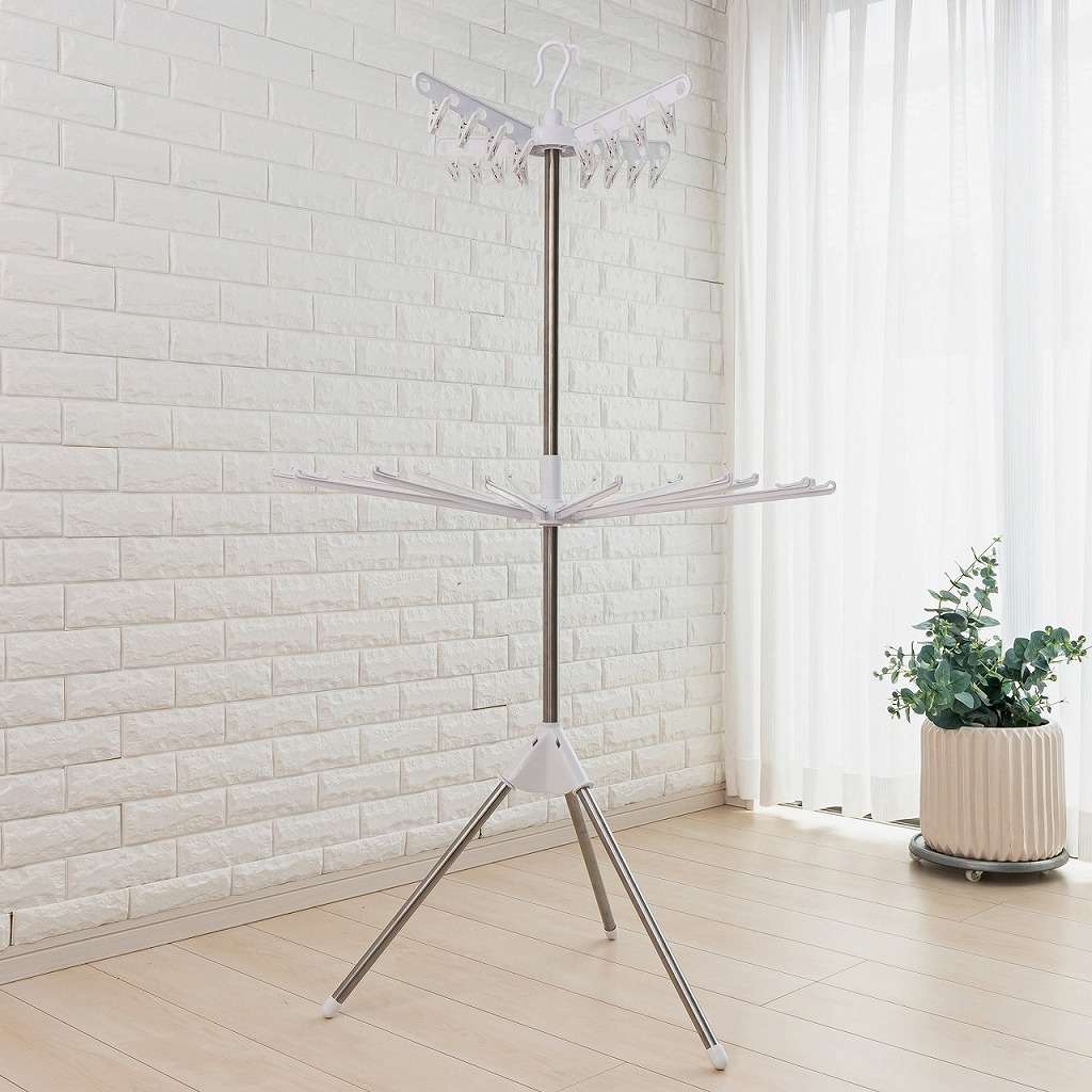 積水樹脂 セキスイ ステンクラーものほしスタンド コスモス 2段 ホワイト SC-2W 株式会社サンプラス 問屋・仕入れ・卸・卸売の専門【仕入れならNETSEA】