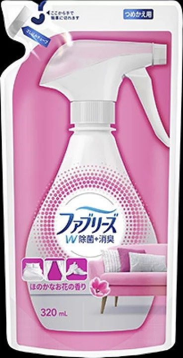 ファブリーズW除菌 ほのかなお花の香り つめかえ用 320ml 株式会社 アイオロス 問屋・仕入れ・卸・卸売の専門【仕入れならNETSEA】