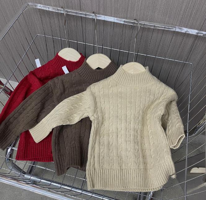 2022秋冬新品★子供服 トップス セーター 90-130cm★3色 Sun Flower 問屋・仕入れ・卸・卸売の専門【仕入れならNETSEA】