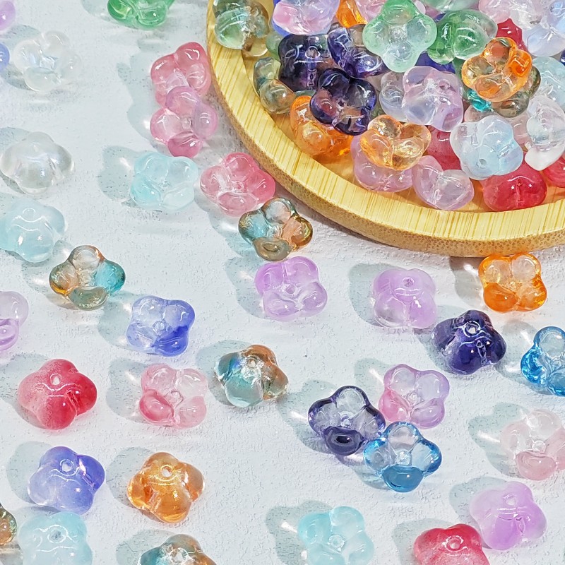 10mmガラス ビーズ 穴あり デコパーツDIY ビーズ デコ素材 手芸材料 チェーンパーツ アクセサリーパーツ | 卸売・ 問屋・仕入れの専門サイト【NETSEA】