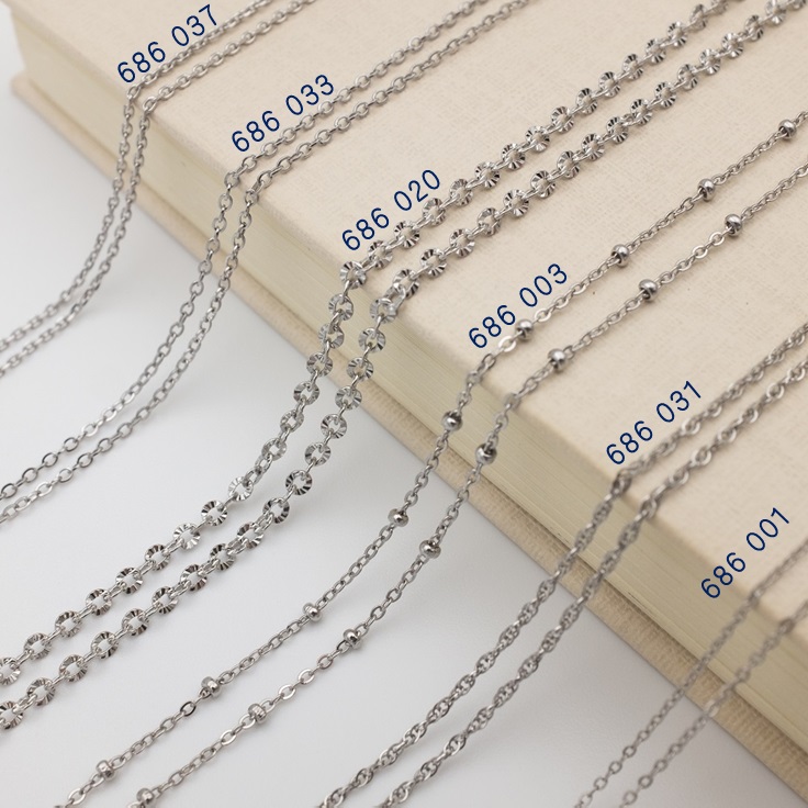 サージカルステンレスSUS316レスネックレス（完成品）/金属アレルギー対応/日本で成分検査済み/基礎金具 | 卸売・ 問屋・仕入れの専門サイト【NETSEA】