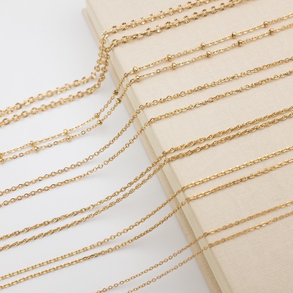 サージカルステンレスSUS316レスネックレス（完成品）/金属アレルギー対応/日本で成分検査済み/基礎金具 | 卸売・ 問屋・仕入れの専門サイト【NETSEA】