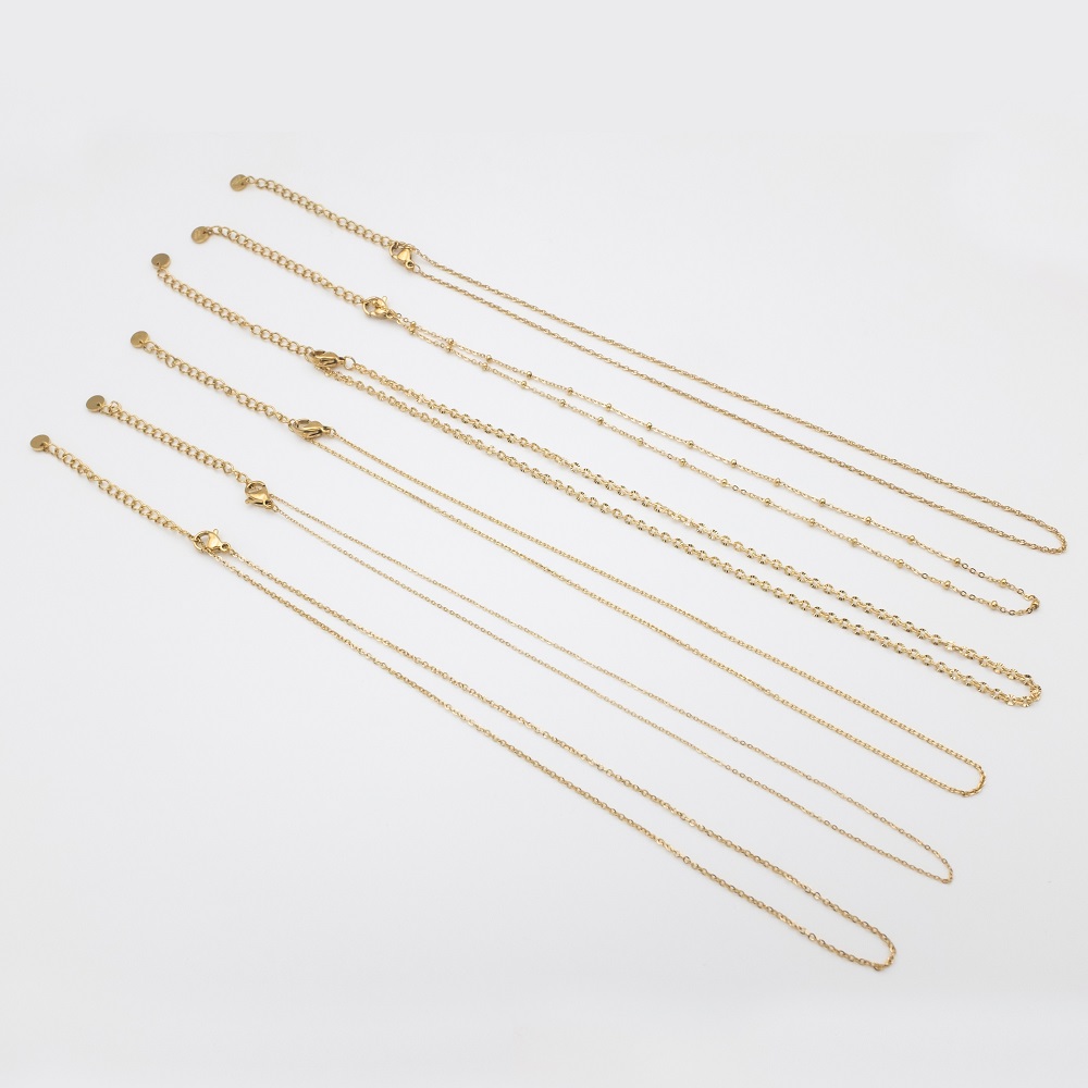 サージカルステンレスSUS316レスネックレス（完成品）/金属アレルギー対応/日本で成分検査済み/基礎金具 | 卸売・ 問屋・仕入れの専門サイト【NETSEA】