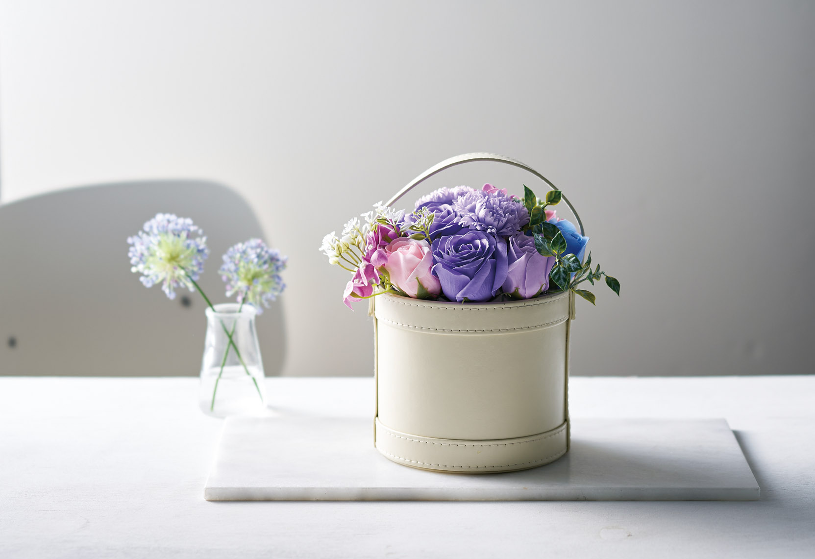 MNK：シャボン合皮ラウンドBOX 株式会社 NKT 問屋・仕入れ・卸・卸売の専門【仕入れならNETSEA】