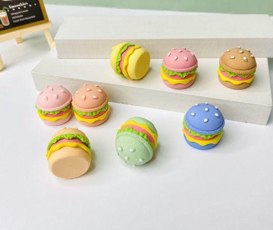 DIY素材 手芸diy用 モデル デコパーツ 貼り付けパーツ アクセサリーパーツ ハンバーガー 8色 LENA | 卸売・ 問屋・仕入れの専門サイト【NETSEA】