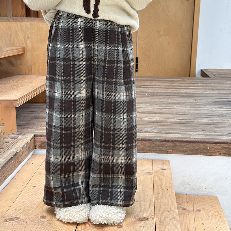 ins冬新作 韓国風子供服 キッズ服 ズボン 裏起毛 厚手 ロングパンツ カジュアル LENA | 卸売・ 問屋・仕入れの専門サイト【NETSEA】