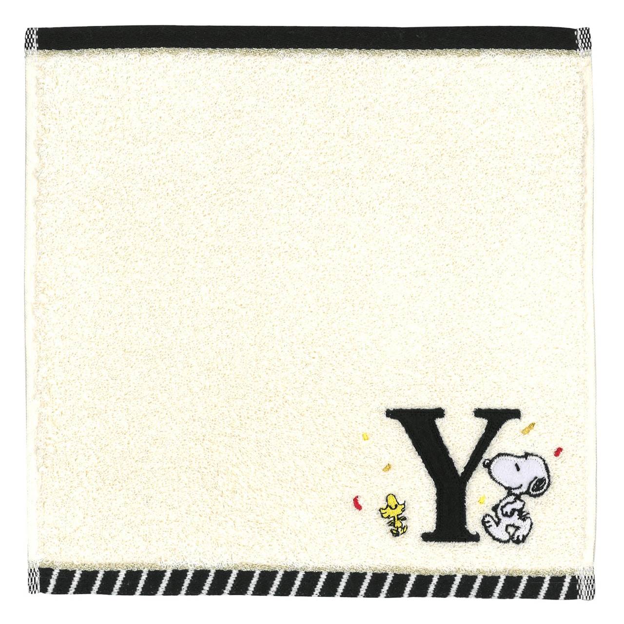 スヌーピーふわふわイニシャルミニタオルY | 卸売・ 問屋・仕入れの専門サイト【NETSEA】