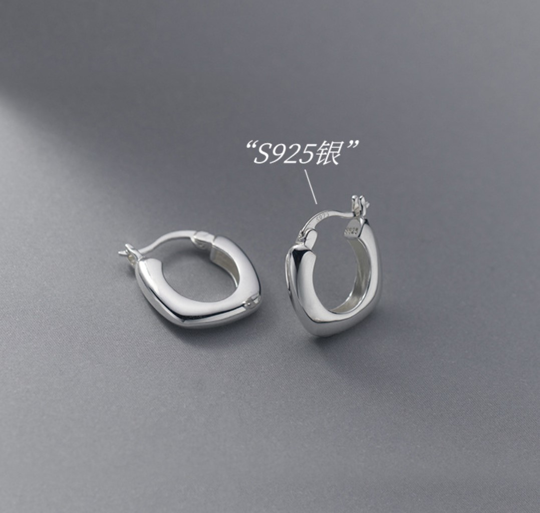 S925 四角ピアス UP to YOU | 卸売・ 問屋・仕入れの専門サイト【NETSEA】