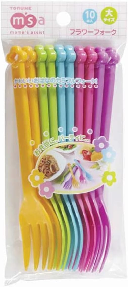 トルネ フラワーフォーク 8本入 P-3573 株式会社サンプラス 問屋・仕入れ・卸・卸売の専門【仕入れならNETSEA】