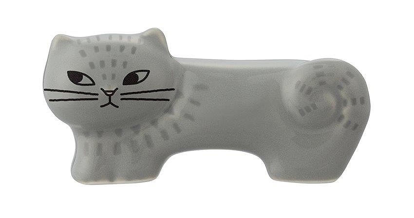 FIKAネコ箸置き GY パルマート 株式会社 問屋・仕入れ・卸・卸売の専門【仕入れならNETSEA】