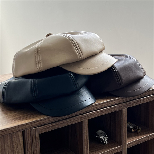 R22789 レディース ベレー帽 帽子 上品 PUハット3色 小顔効果 おしゃれ 日輝国際貿易株式会社 問屋・仕入れ・卸・卸売の専門【仕入れならNETSEA】