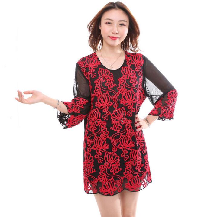 ★レース ワンピース★パーティードレス シフォン ママドレス 30代40代50代 チュールワンピース CONFOR 問屋・仕入れ・卸・卸売の専門【仕入れならNETSEA】