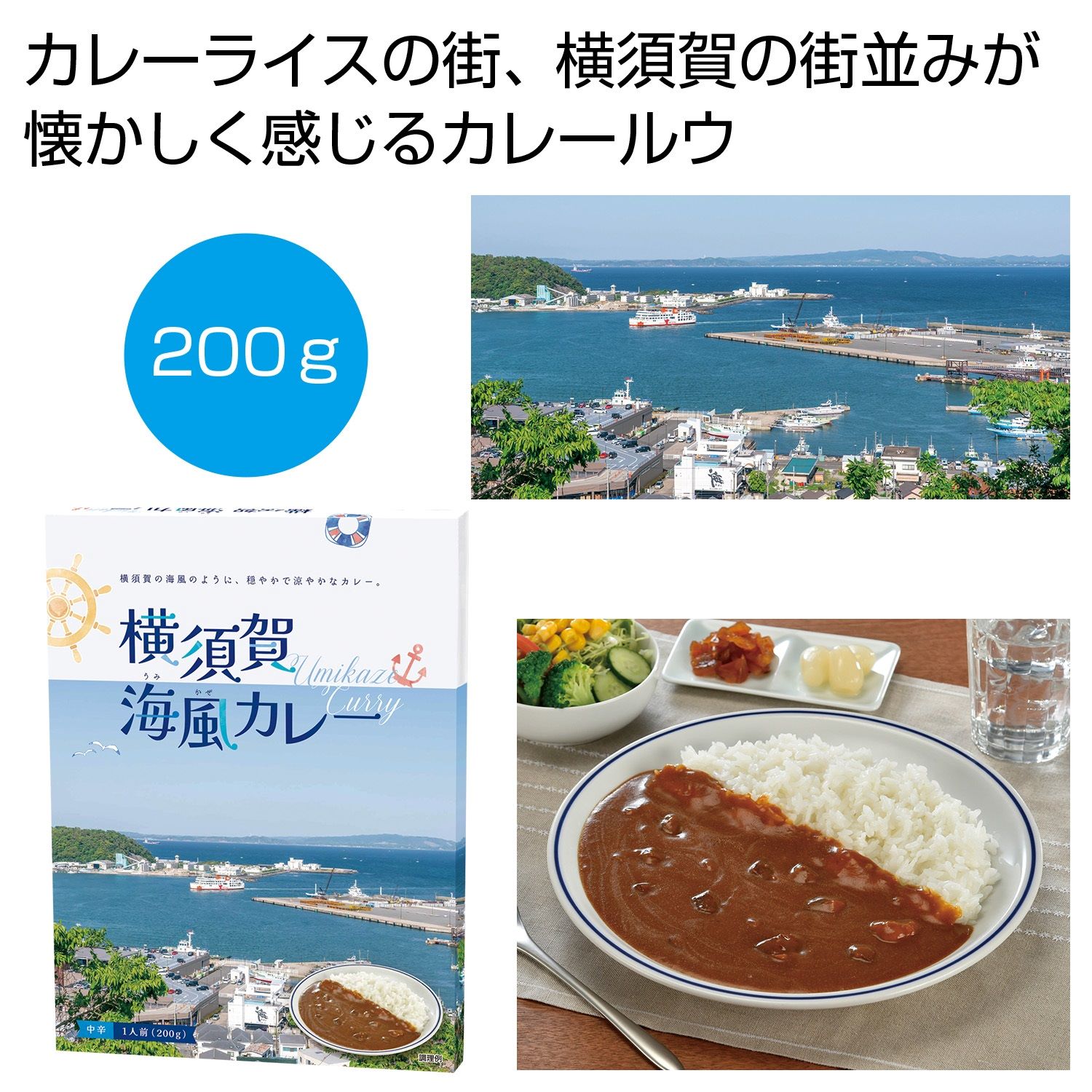 横須賀 海風カレー200g（1食） 株式会社 トコトコ | 卸売・ 問屋・仕入れの専門サイト【NETSEA】