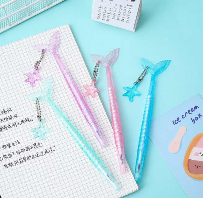 創意文具 人魚姫 中性ボールペン 水性ボールペン ペン 筆記用具 サインペン 黒い 0.5mm | 卸売・ 問屋・仕入れの専門サイト【NETSEA】