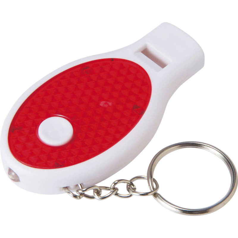 反射板付ライトホイッスルキーホルダー SJ-16F | 卸売・ 問屋・仕入れの専門サイト【NETSEA】