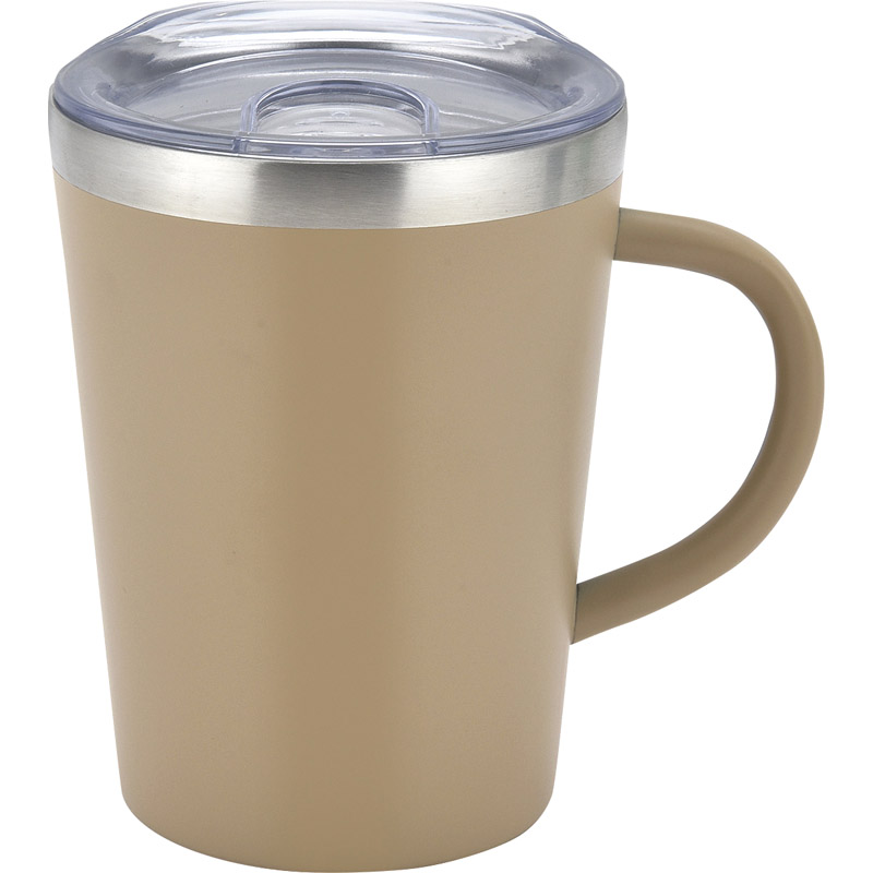 スムゥー 蓋付きマグカップ 350mL ブラウン LB-6814 株式会社 八大 問屋・仕入れ・卸・卸売の専門【仕入れならNETSEA】