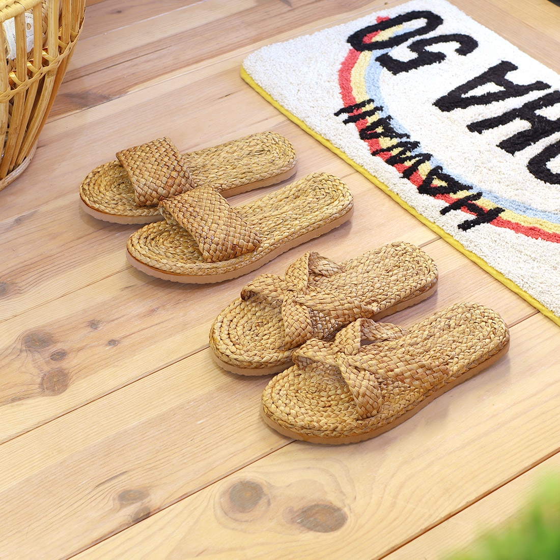 ウォーターヒヤシンス サンダル[シューズ アジアンナチュラル マリンサーフフラ春夏24SS] | 卸売・ 問屋・仕入れの専門サイト【NETSEA】