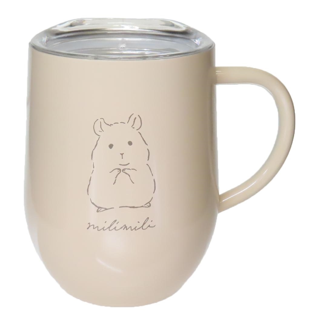 ミリミリ 蓋付きステンレスマグ 320ml ハムスター 株式会社 ブライエンタープライズ | 卸売・ 問屋・仕入れの専門サイト【NETSEA】