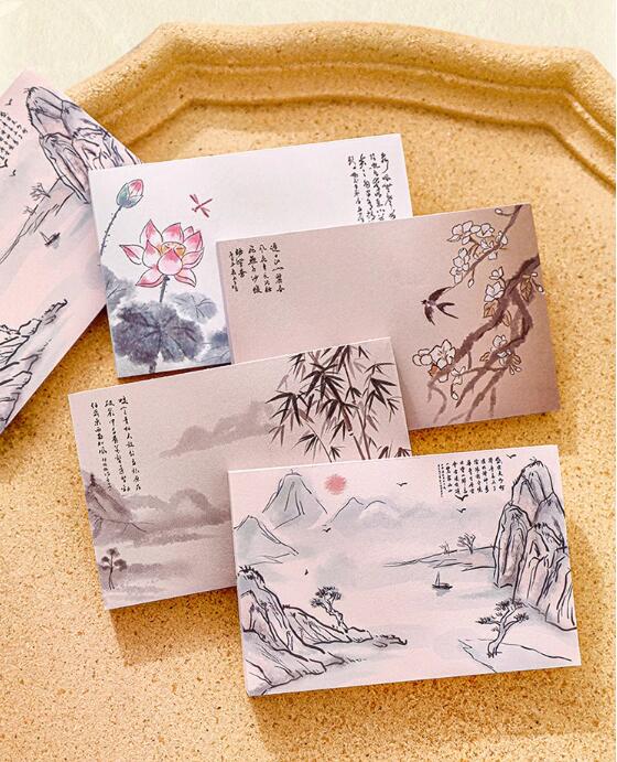 ステーショナリー 学生 文房具 付箋 メモ用紙 風景 連絡ノート 単語帳 書き置き 合同会社 Jams 問屋・仕入れ・卸・卸売の専門【仕入れならNETSEA】