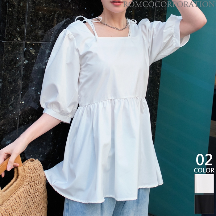 【2024新作商品♪】ウエスト切り替え肩リボンブラウス 有限会社 ロムココーポレーション | 卸売・ 問屋・仕入れの専門サイト【NETSEA】