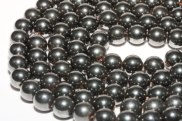 【丸ビーズ】磁気ヘマタイト 10mm | 卸売・ 問屋・仕入れの専門サイト【NETSEA】