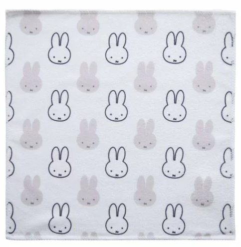 miffy マイクロファイバーふきん 30×30 3P WH顔だけミッフィー 中日物産 株式会社 問屋・仕入れ・卸・卸売の専門【仕入れならNETSEA】