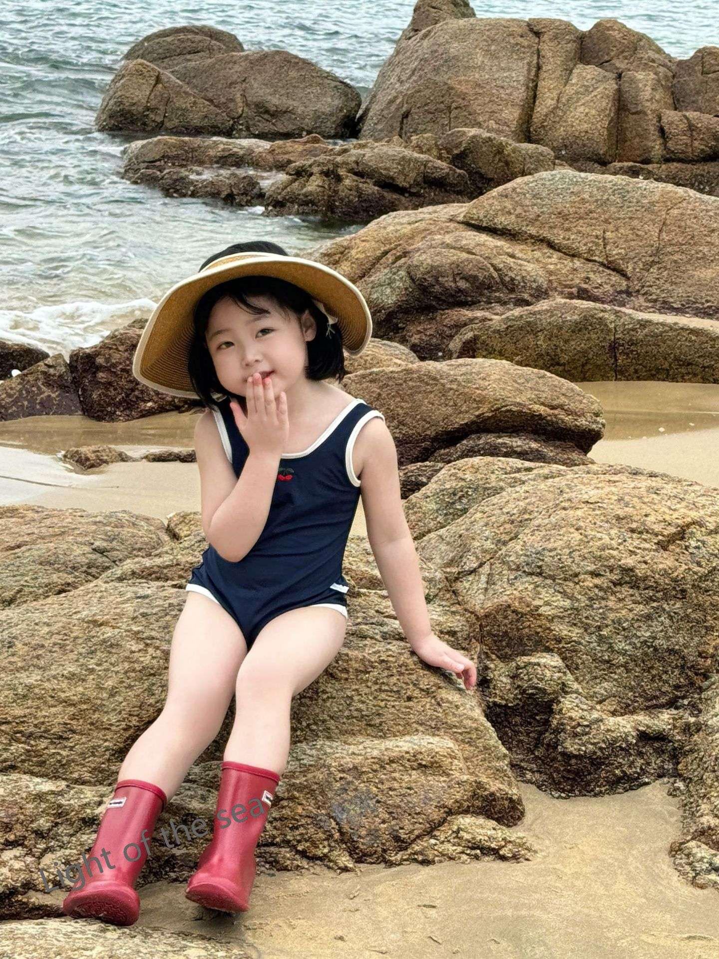 2024夏新作 ベビー服 韓国風 女の子 袖なし 連体水着 水泳服 砂浜 海水着 温泉用 子供用水着 90-140cm 個人事業主 Light of the sea 問屋・仕入れ・卸・卸売の ...
