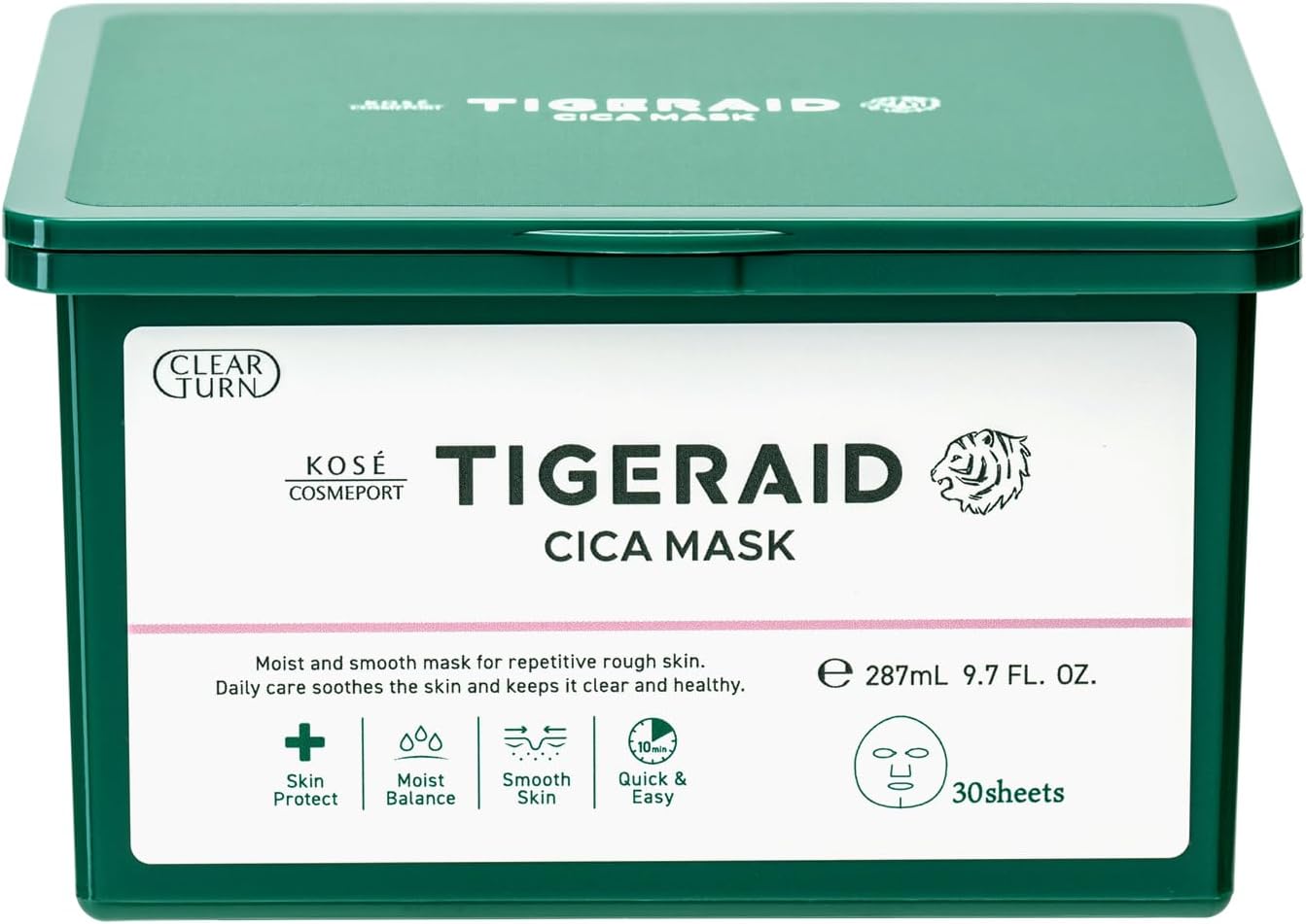海外大人気★KOSE クリアターン タイガレイド CICAリペア マスク ＜30枚入＞ | 卸売・ 問屋・仕入れの専門サイト【NETSEA】