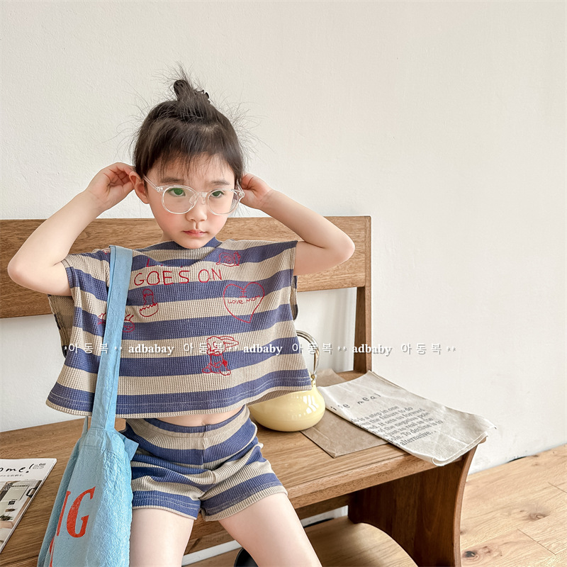 2024★夏新作★韓国風子供服★トップス＋ズボン★2色80-130CM BBM 株式会社 | 卸売・ 問屋・仕入れの専門サイト【NETSEA】