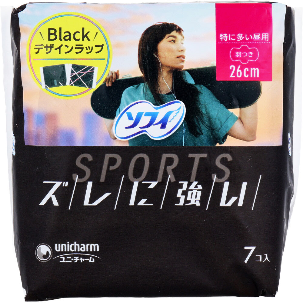 [販売終了]ソフィ SPORTS 特に多い昼用 羽つき 26cm 7個入 | 卸売・ 問屋・仕入れの専門サイト【NETSEA】