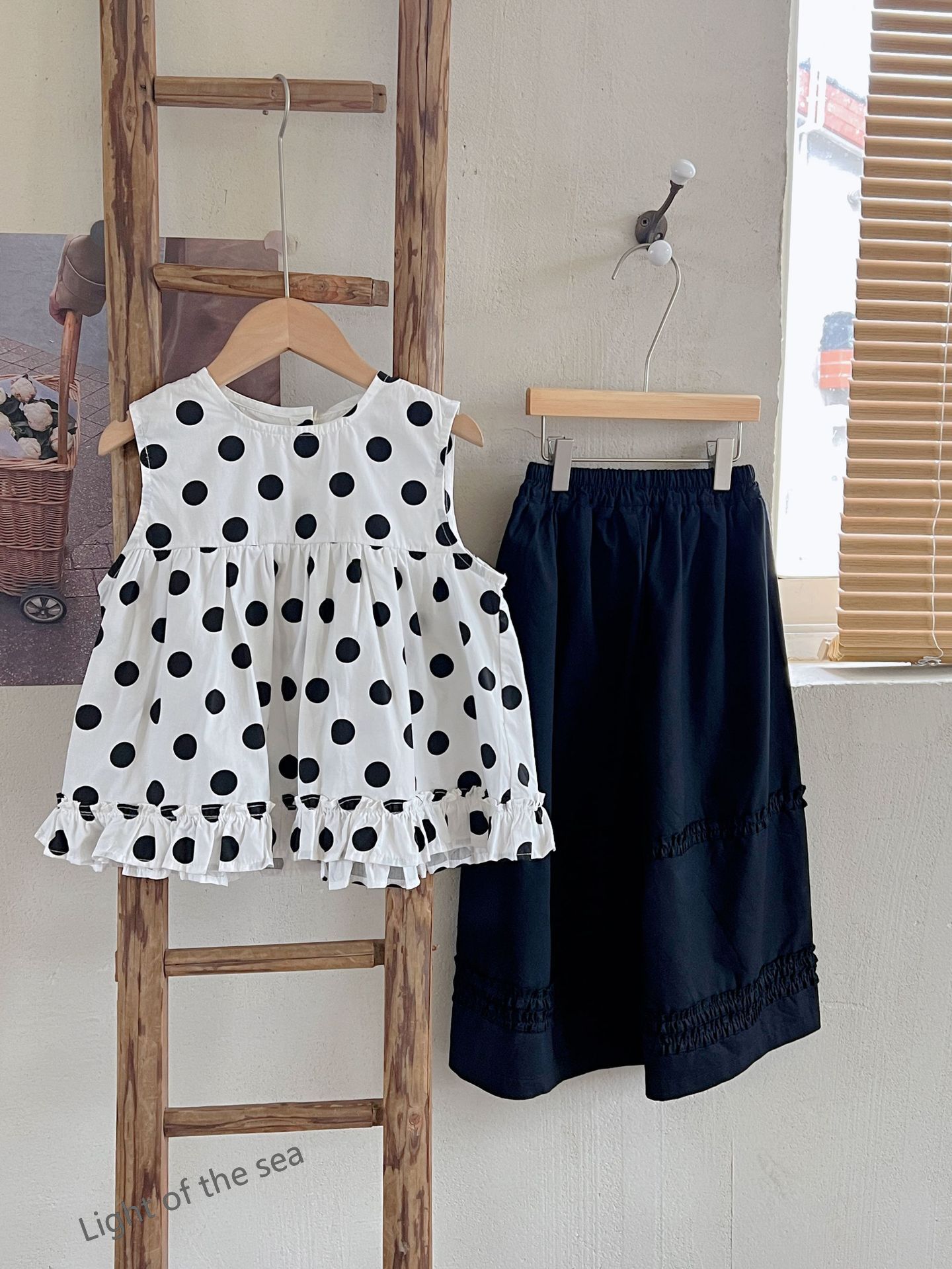 2024夏新作 ベビー服 韓国風子供服 女の子半袖 トップス+ ズボン 2点セット110cm--150cm 個人事業主 Light of the sea 問屋・仕入れ・卸・卸売の専門【仕入れ ...