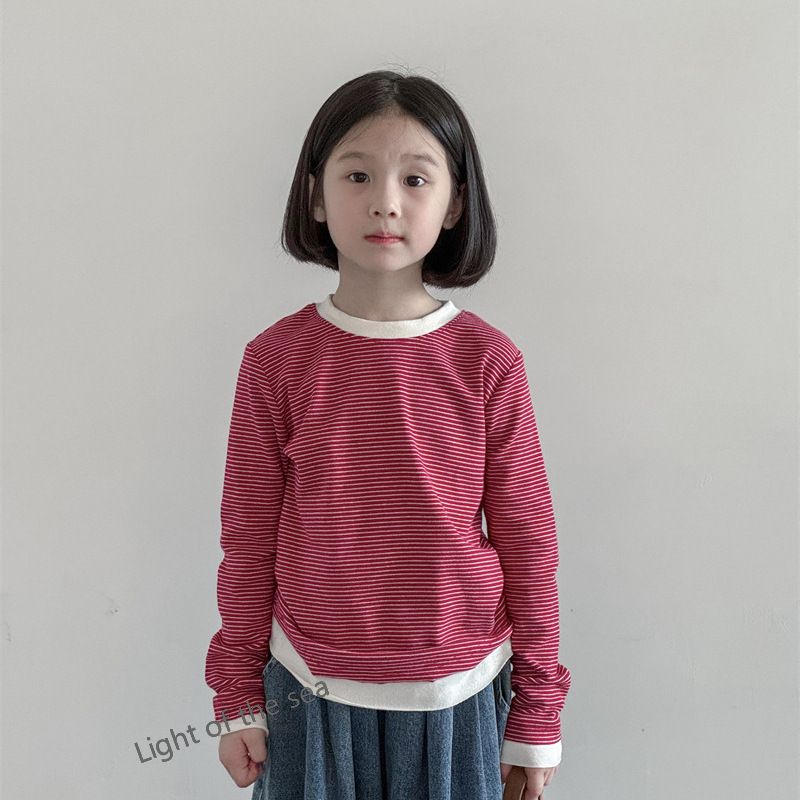 2024秋新品 い韓国風子供服 ベビー服 キッズ女の子 長袖 トップス 90-150cm 個人事業主 Light of the sea 問屋・仕入れ・卸・卸売の専門【仕入れならNETSEA】