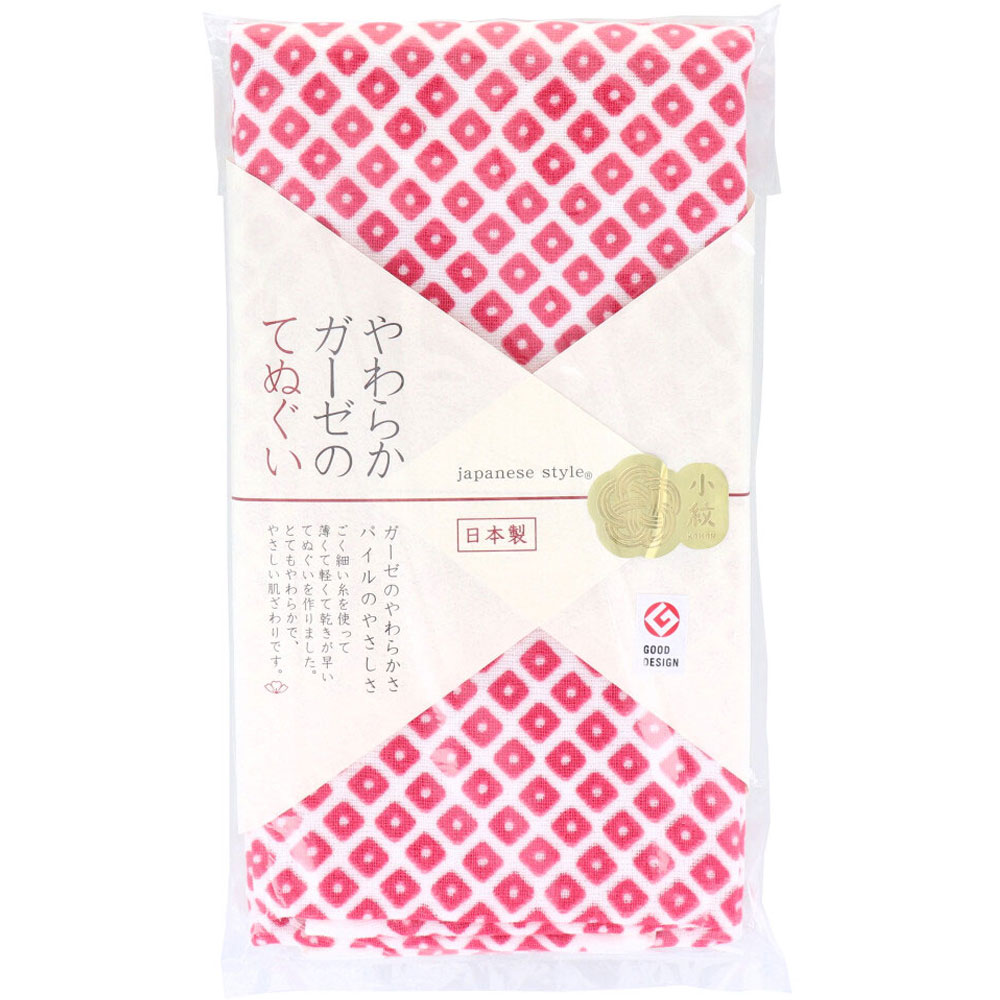 ジャパニーズスタイル 小紋 やわらかガーゼのてぬぐい かのこ 約34×90cm JS-6139 1枚入 Drop-カネイシ(株) -顧客直送専門- | 卸売・ 問屋・仕入れの専門サイト【NETSEA】
