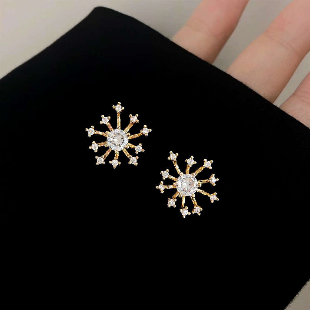 ジルコニアピアス デザイン アクセサリー レディース 韓国ファッション ins シルバー925ポスト Lateru Accessory | 卸売・ 問屋・仕入れの専門サイト【NETSEA】