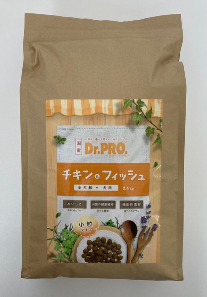 Dr.PRO.チキン＆フィッシュ オールステージ 2.4kg 犬用フード 株式会社 ザ・ペット 問屋・仕入れ・卸・卸売の専門【仕入れならNETSEA】