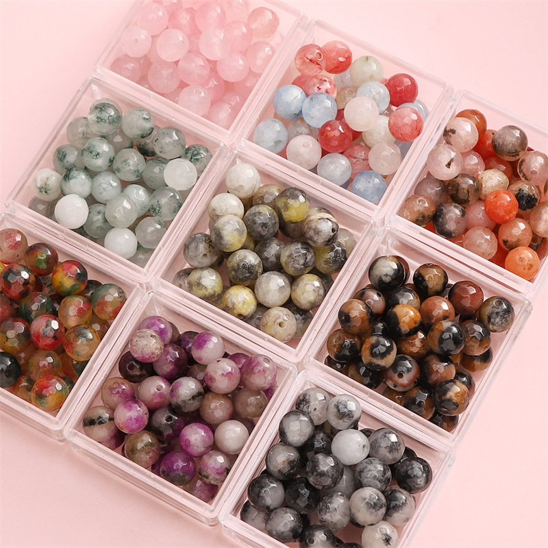 6-8-10mm 天然石 穴ありデコパーツDIY ビーズ デコ素材 手芸材料 チェーンパーツ アクセサリーパーツ ToyPark | 卸売・ 問屋・仕入れの専門サイト【NETSEA】