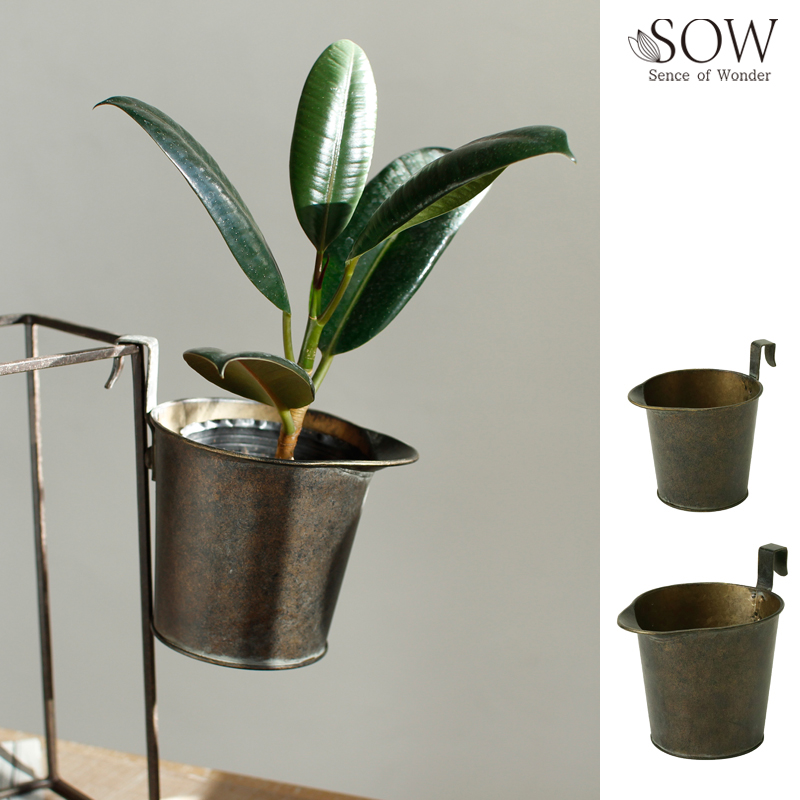 SOW（ソウ） 2024AW 新作 Deep Bloom ブリキフックポット Paddy’s Market (パディスマーケット) 問屋・仕入れ・卸・卸売の専門【仕入れならNETSEA】