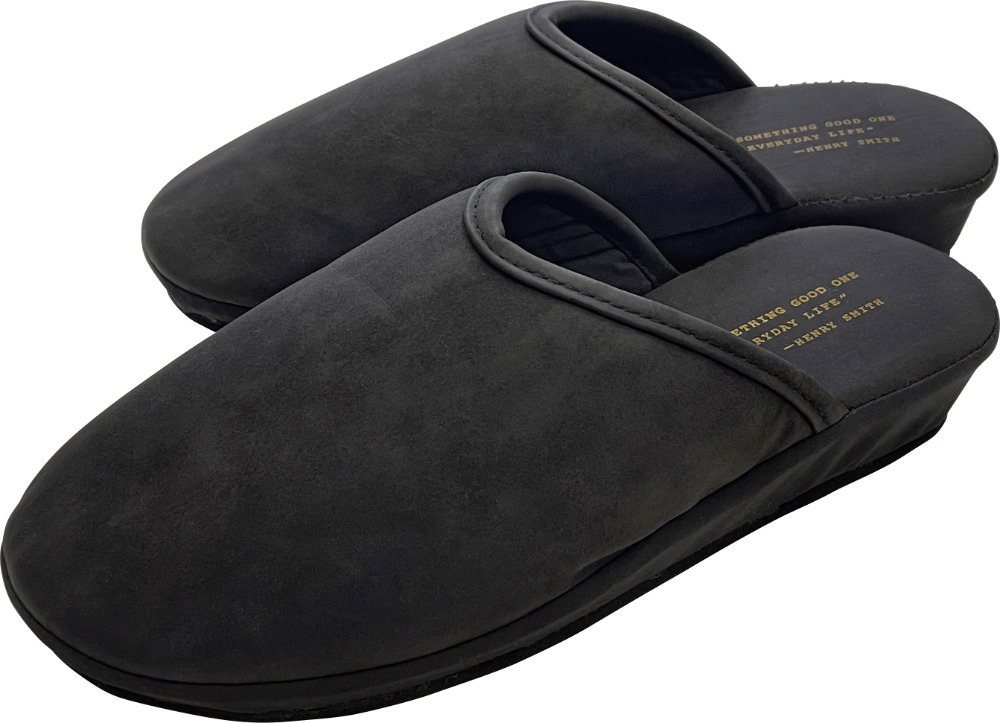 73884 ピエーデ フェイクレザー 収納袋付 ヒールスリッパM BK | 卸売・ 問屋・仕入れの専門サイト【NETSEA】