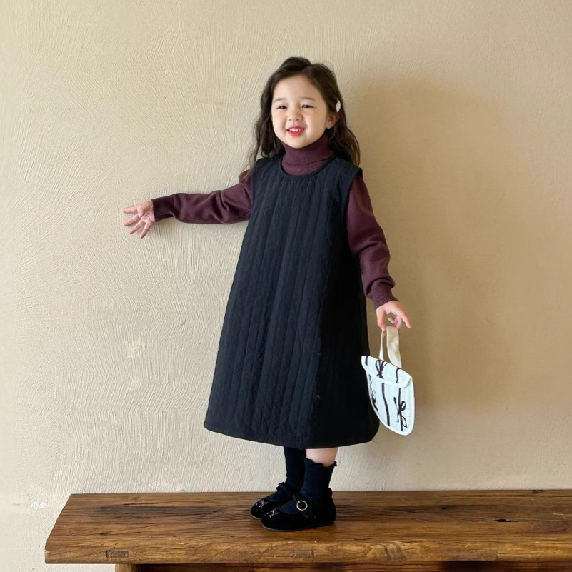 2024★秋冬新作★韓国風子供服★トップス★ワンピース★7～17 2色 | 卸売・ 問屋・仕入れの専門サイト【NETSEA】