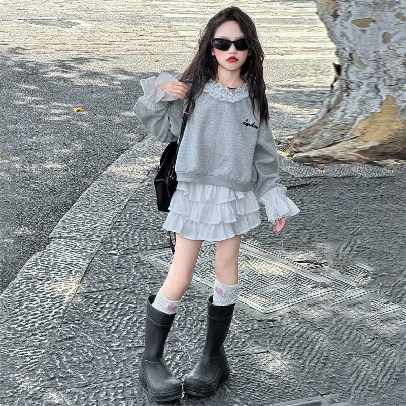 2024★春秋新作★韓国風ベビー服★トップス★スカート★120cm～170cm 2色 | 卸売・ 問屋・仕入れの専門サイト【NETSEA】