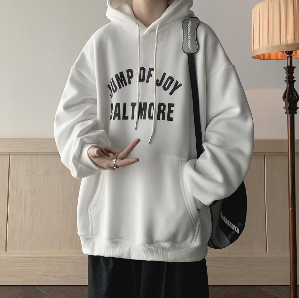 2025春秋メンズ服 シンプル おしゃれ 英字プリント パーカー ins人気 トップス トレーナー 4色展開[M~5XL] | 卸売・ 問屋・仕入れの専門サイト【NETSEA】