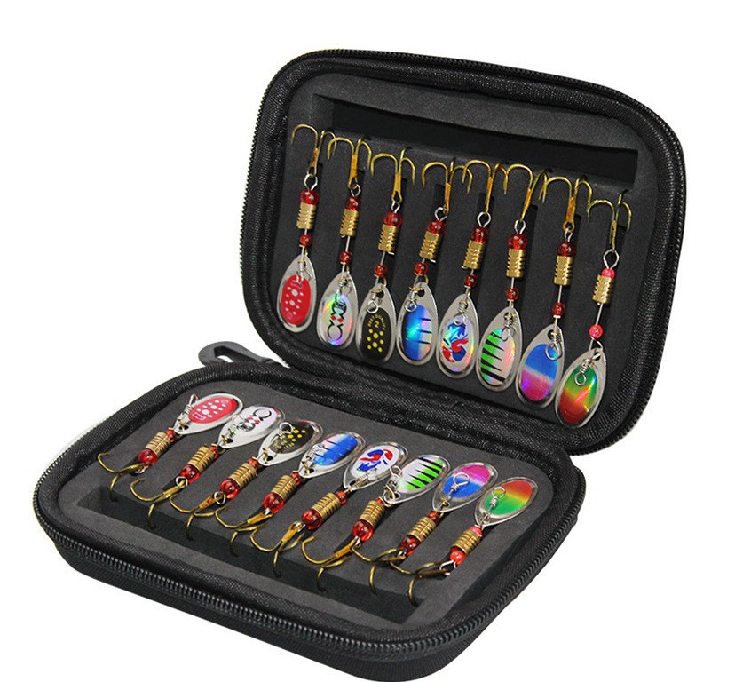 路亜セット外掛けバッグ16個6cm/3g回転スパンコールセット小包複合スパンコール餌馬口スパンコール | 卸売・ 問屋・仕入れの専門サイト【NETSEA】