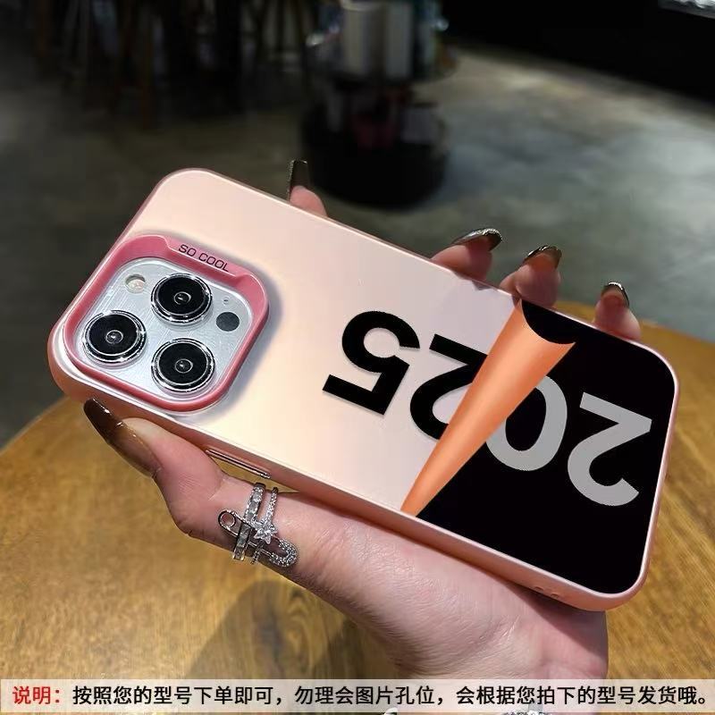 iPhone 16用 2025新型 カラフルシルバー ピンク 翻ページ ケース | 卸売・ 問屋・仕入れの専門サイト【NETSEA】