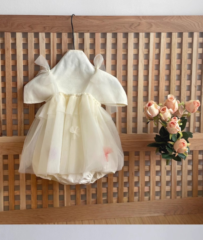 2025夏新作 INS風 ベビー服女の子バレエ風無地 ワンピースロンパース 73-90cm | 卸売・ 問屋・仕入れの専門サイト【NETSEA】