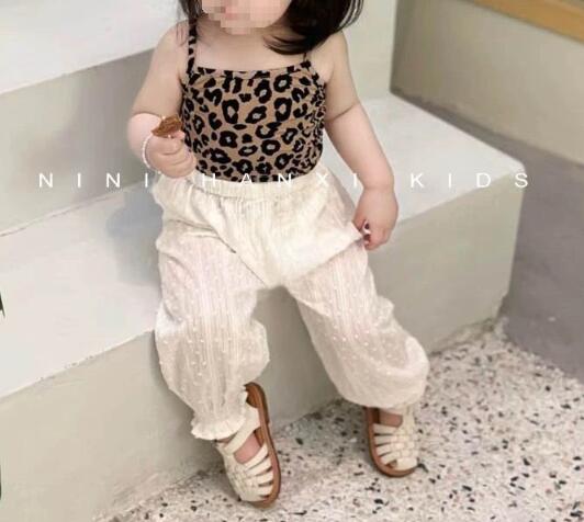 2025新作 キッズ JN 豹柄トップス ガーターシャツ キャミソール 80-150CM | 卸売・ 問屋・仕入れの専門サイト【NETSEA】