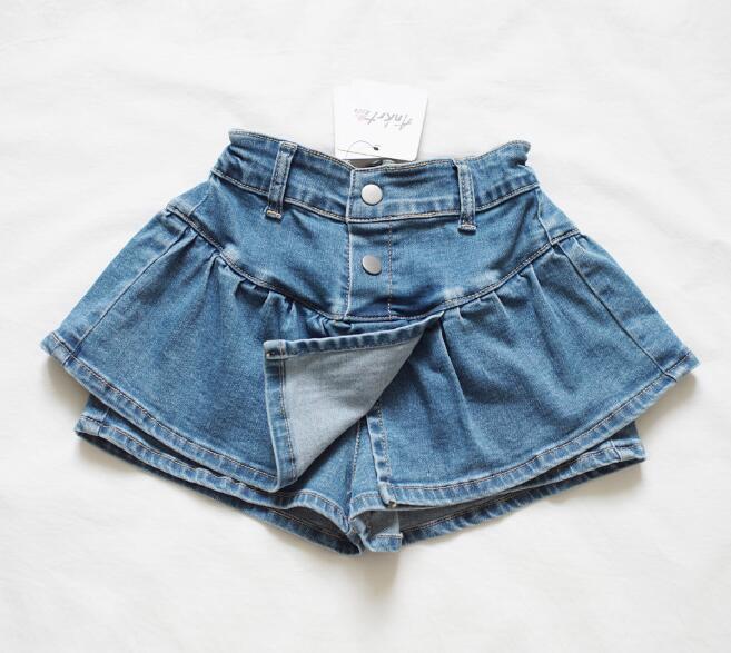 2025新作 キッズ KLT ボトムス デニムスカート キュロット 90-140CM | 卸売・ 問屋・仕入れの専門サイト【NETSEA】