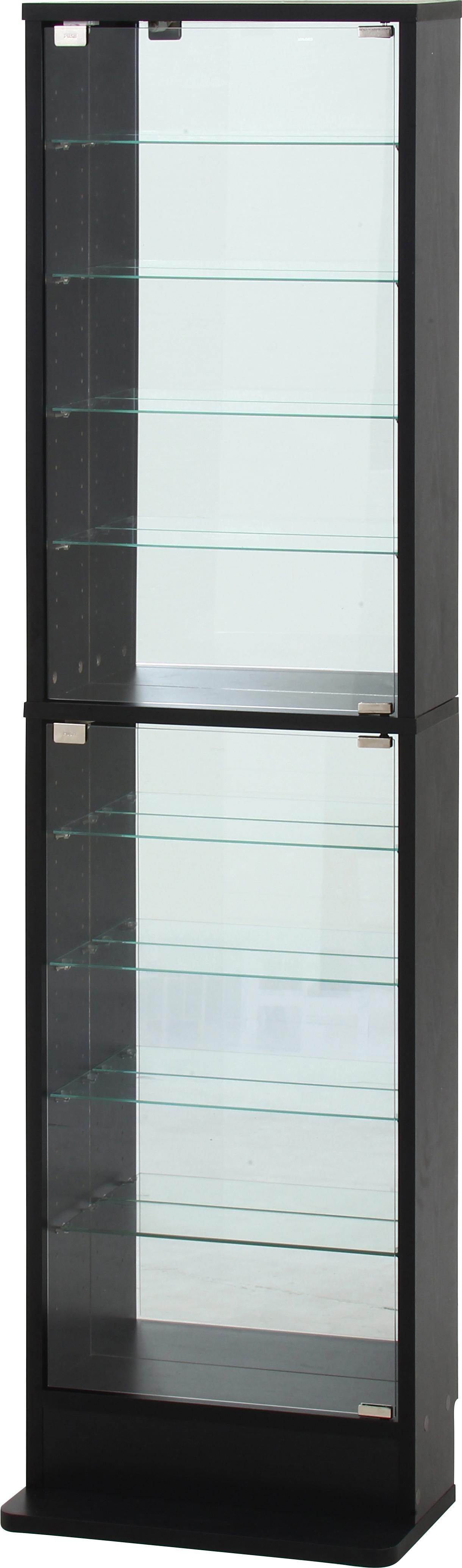 コレクションラック TOR ハイタイプミラｰ付き BK | 卸売・ 問屋・仕入れの専門サイト【NETSEA】